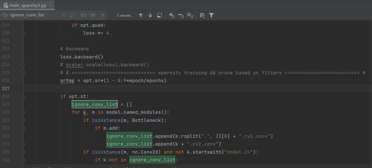 剪枝方法3训练过程中报错 · Issue #40 · midasklr/yolov5prune · GitHub