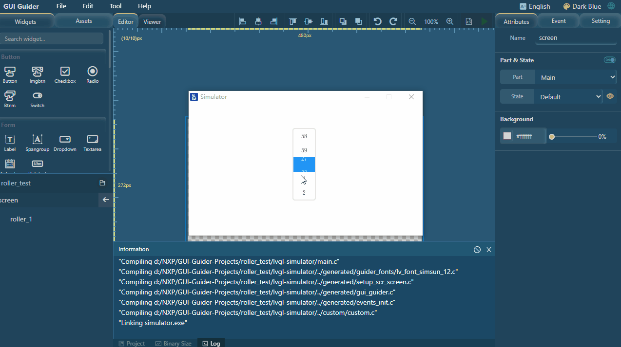 Roller With More Than 60 Options Will Be Messed Up · Issue 3787 · Lvgllvgl · Github