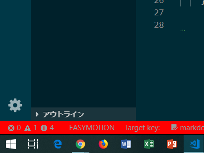 status bar color unexpectedly changes to red · Issue #3374 · VSCodeVim/Vim · GitHub