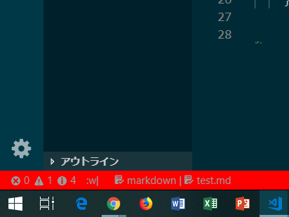 status bar color unexpectedly changes to red · Issue #3374 · VSCodeVim/Vim · GitHub