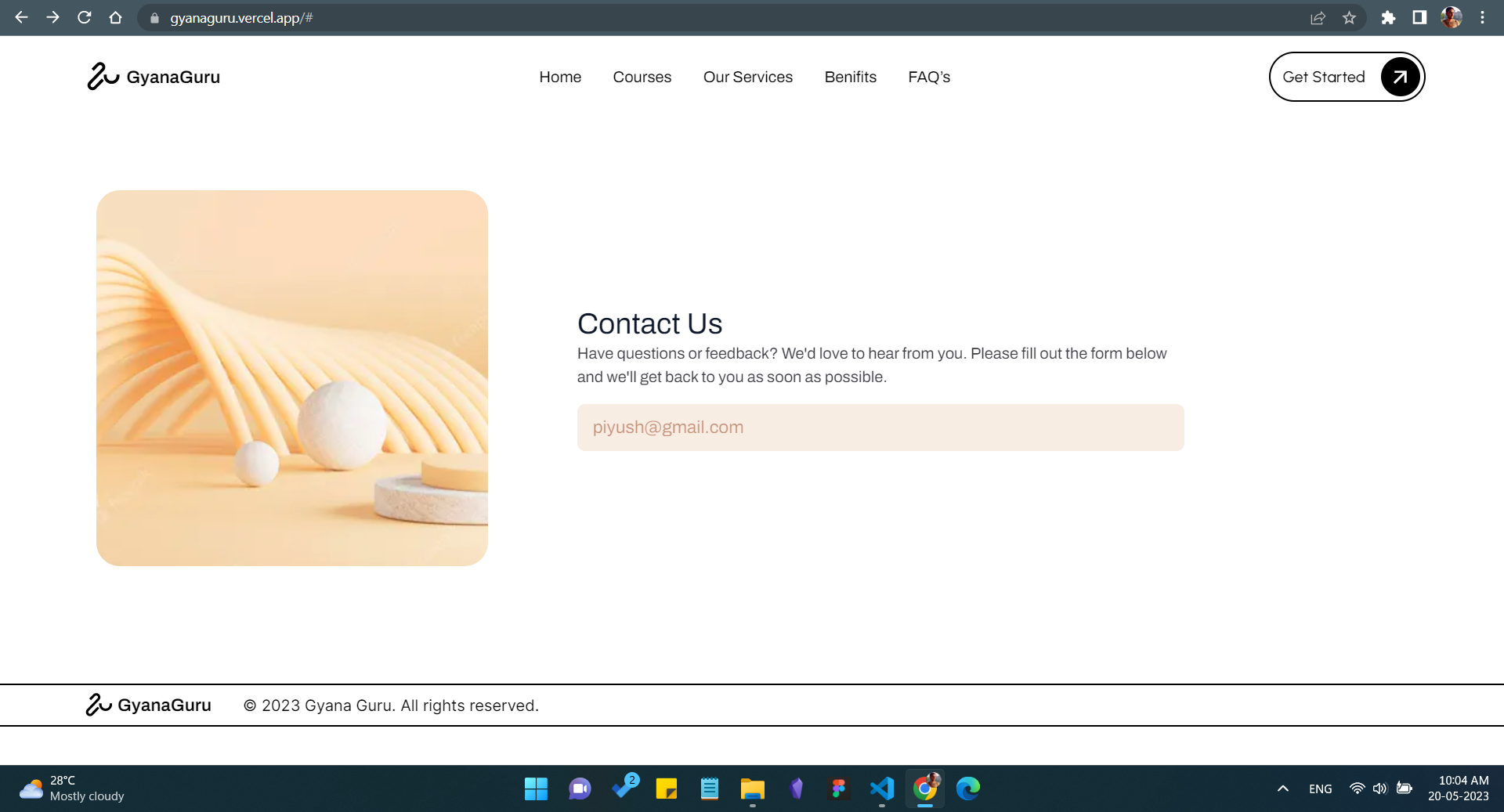 Adding a submit button · Issue #22 · PiyushKalyanpy/GyanaGuru · GitHub