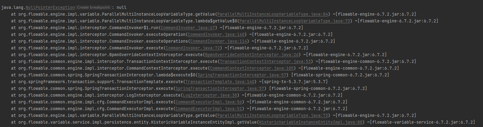Npe error occurred when obtaining process variables after using changeState Api · Issue #3472 ...