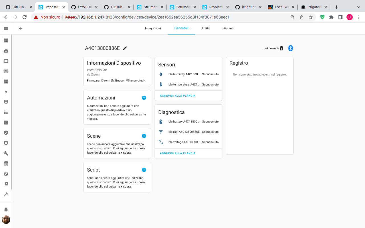 LYWSD03MMC unavailable after HA Restart · Issue #899 · custom-components/ble_monitor · GitHub