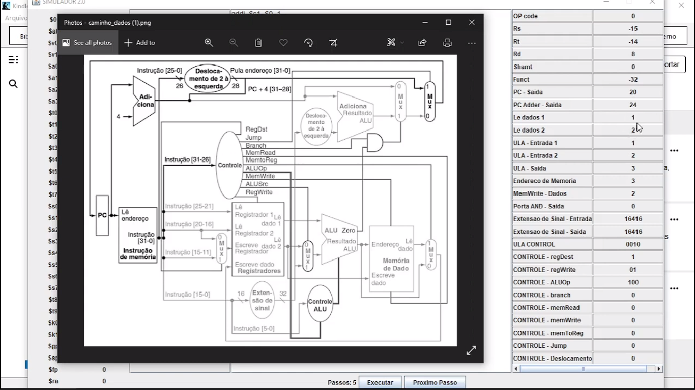 GitHub - BulletSentence/MIPS-Project: Projeto de Interface para simular ...