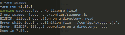 EISDIR: illegal operation on a directory, read · Issue #202 · Surnet/swagger-jsdoc · GitHub