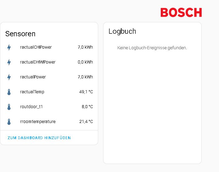 Statistics are not updated in Section of Recording Sensors · Issue #287 · bosch-thermostat/home ...