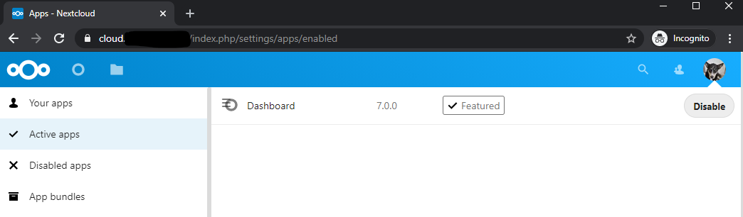 Nextcloud only displays a white screen · Issue #1528 · nextcloud-snap/nextcloud-snap · GitHub
