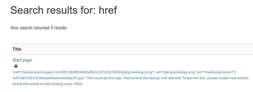 Searching highlights parts of rendered (escaped) HTML rather than the Markdown source that's ...