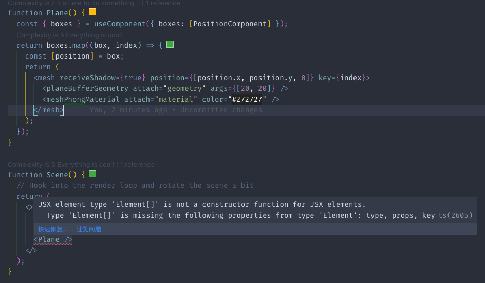 Can I return an array of elements? · Issue #124 · pmndrs/react-three ...
