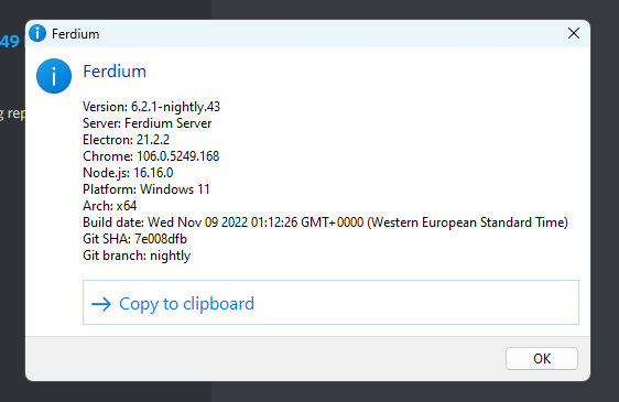 Bug: Ferdium is Down · Issue #749 · ferdium/ferdium-app · GitHub