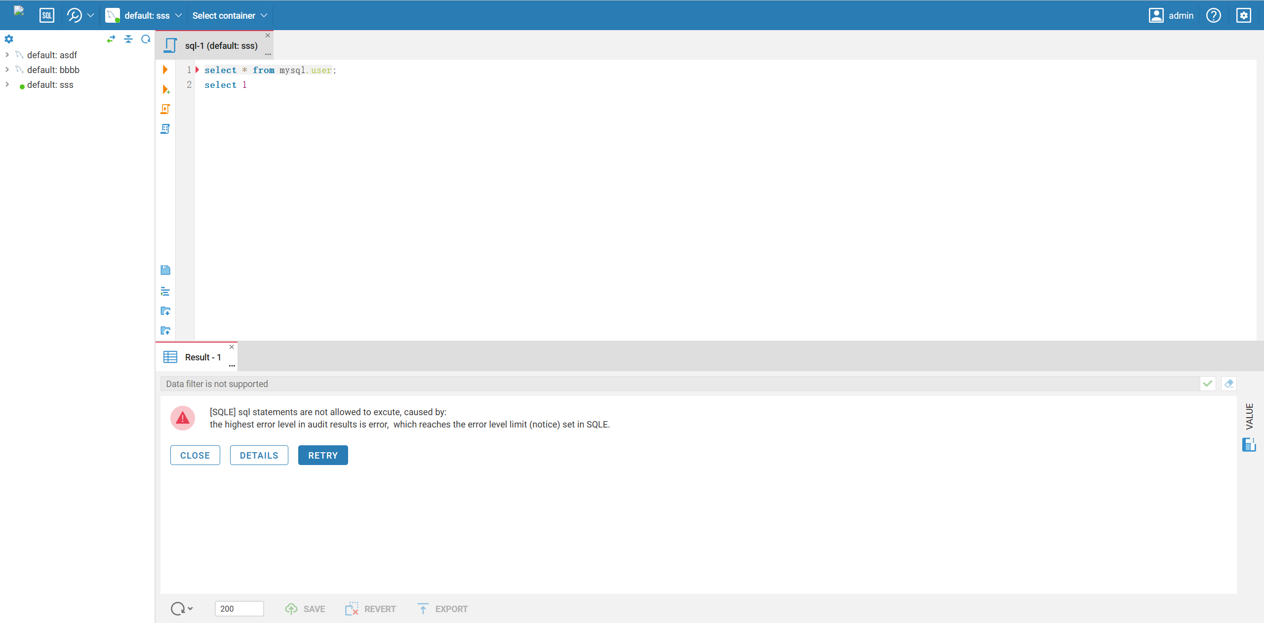 支持集成 cloudbeaver 最新版本 · Issue #1237 · actiontech/sqle · GitHub