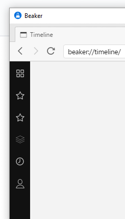 beaker-0.8 branch: confusing icons in left sidebar · Issue #739 · beakerbrowser/beaker · GitHub
