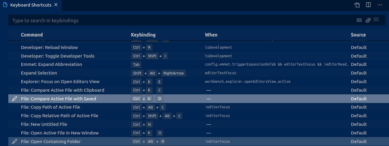 Can't go back after showing same keybindings · Issue #99530 · microsoft ...