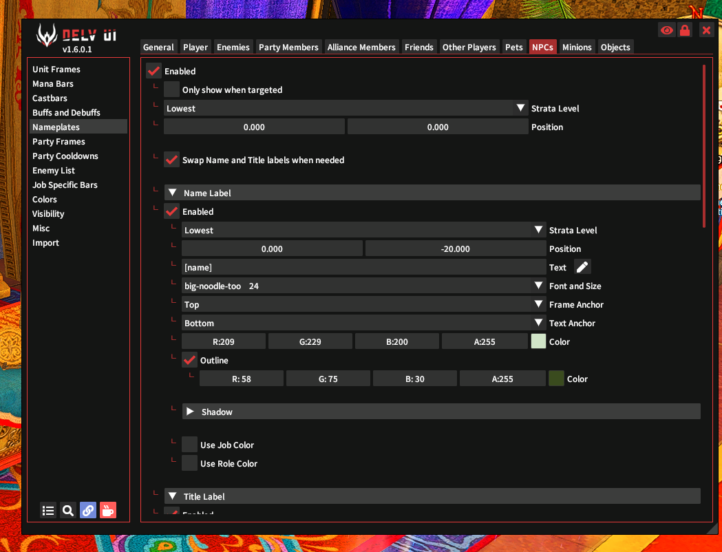 [Bug]: NPC nameplate issue with occlusion · Issue #1123 · DelvUI/DelvUI · GitHub