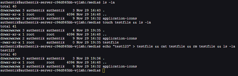 Issue uploading application icons docker-compose.yml default install · Issue #4110 · goauthentik ...