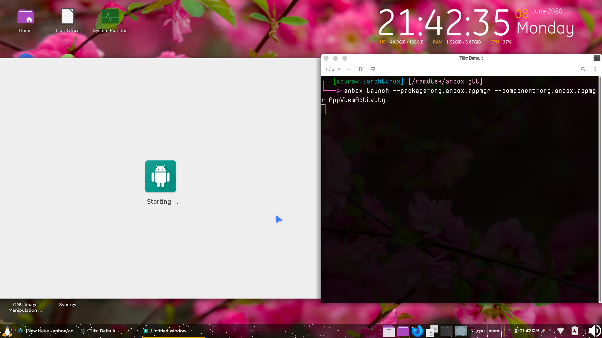 Anbox doesn't start, dkms returns 10, Application manager service is not running yet · Issue ...