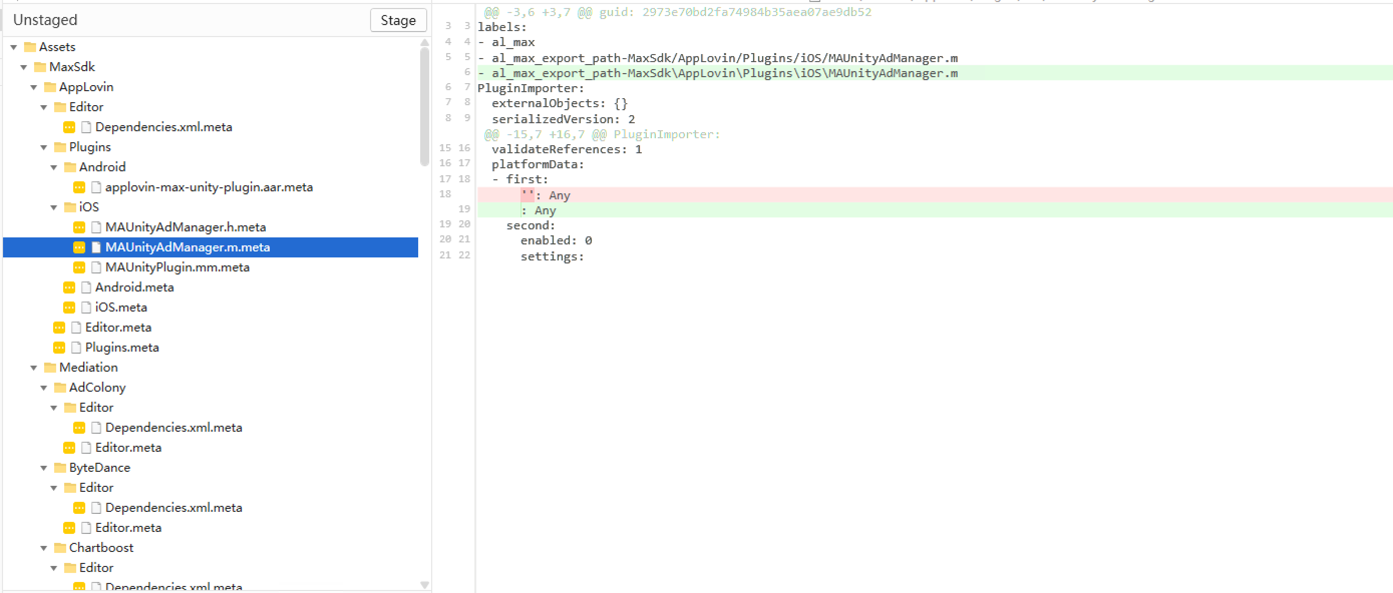 Git Changes happened when work on both of Mac And Windows · Issue #174 · AppLovin/AppLovin-MAX ...