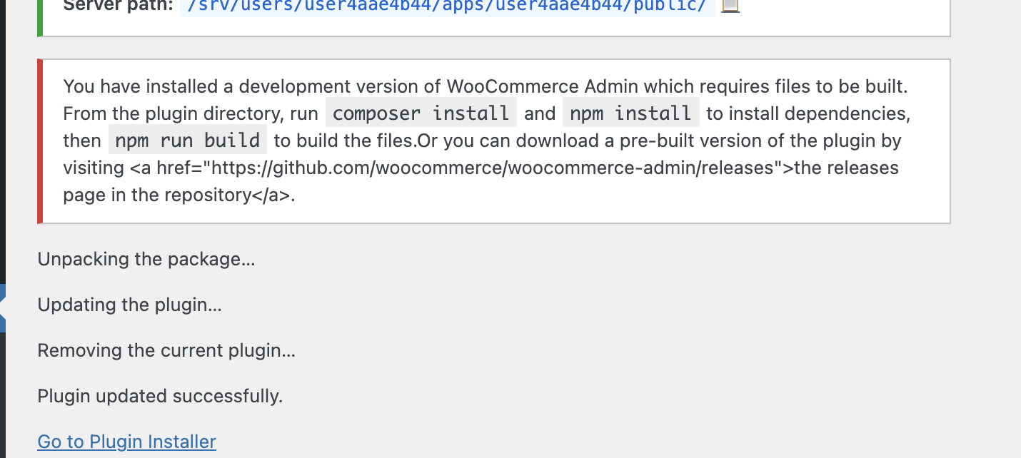 Build from `npm run test:zip` may produce wrong JS asset filename ...