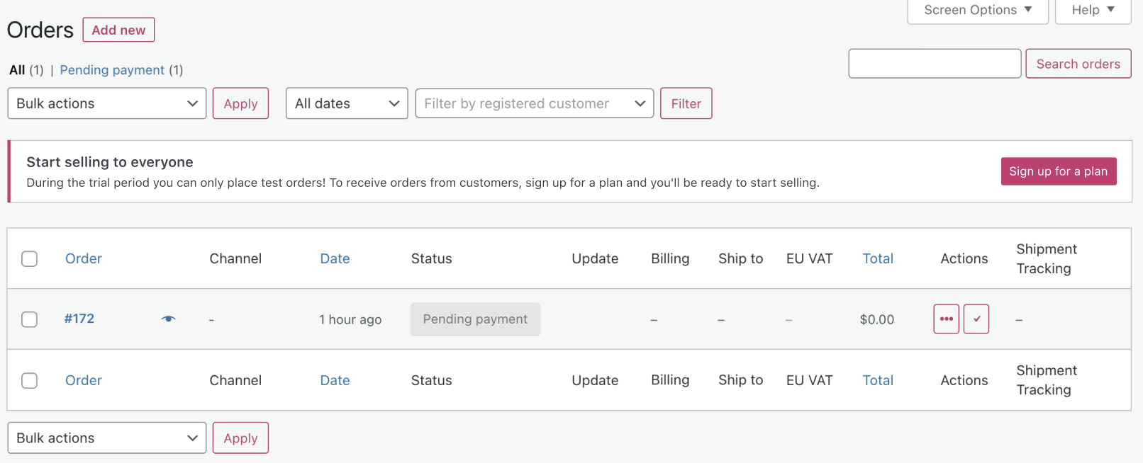 Free trial Orders screen admin notices · Issue #918 · Automattic/wc-calypso-bridge · GitHub