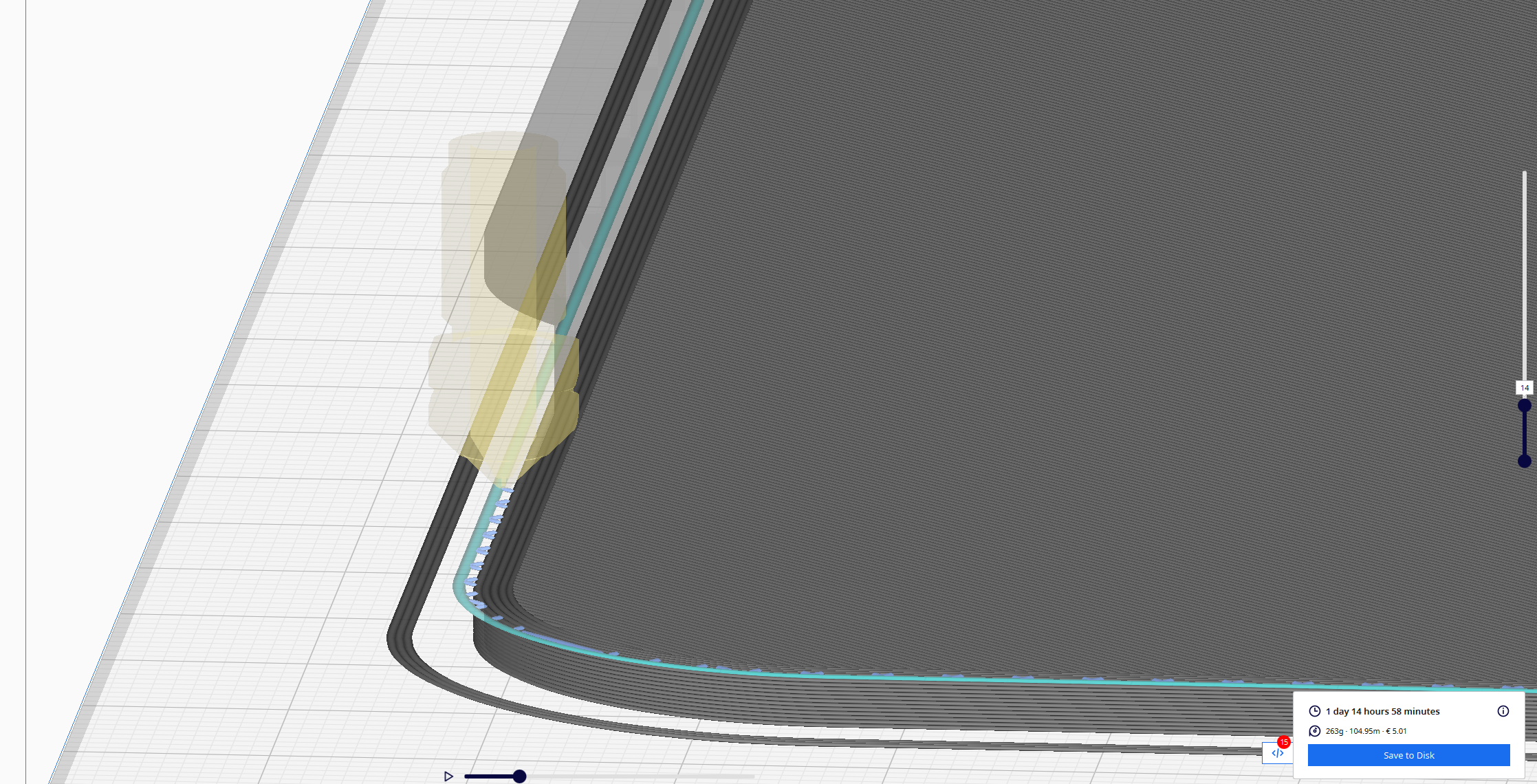 Strange Print Order For Supports Sticking Out From Holes · Issue 15091 · Ultimakercura · Github 