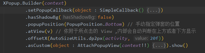 AttachPopupView 宽贴边时，显示不全 · Issue #662 · junixapp/XPopup · GitHub