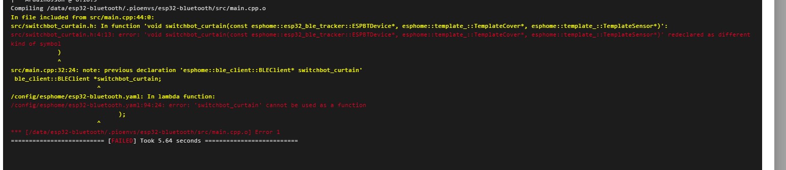 Switchbot support - BLE · Issue #454 · esphome/feature-requests · GitHub