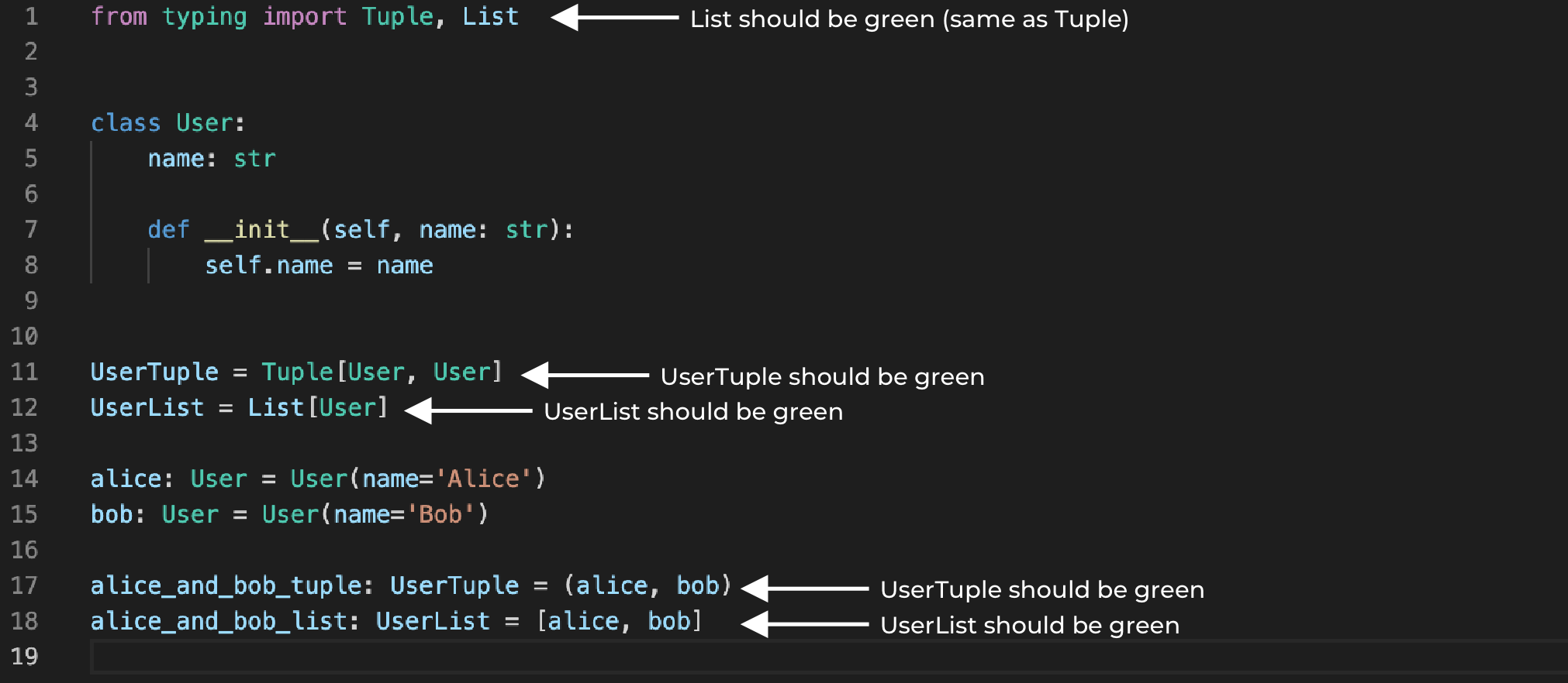 No consistent highlight color on VsCode · Issue #2548 · microsoft ...