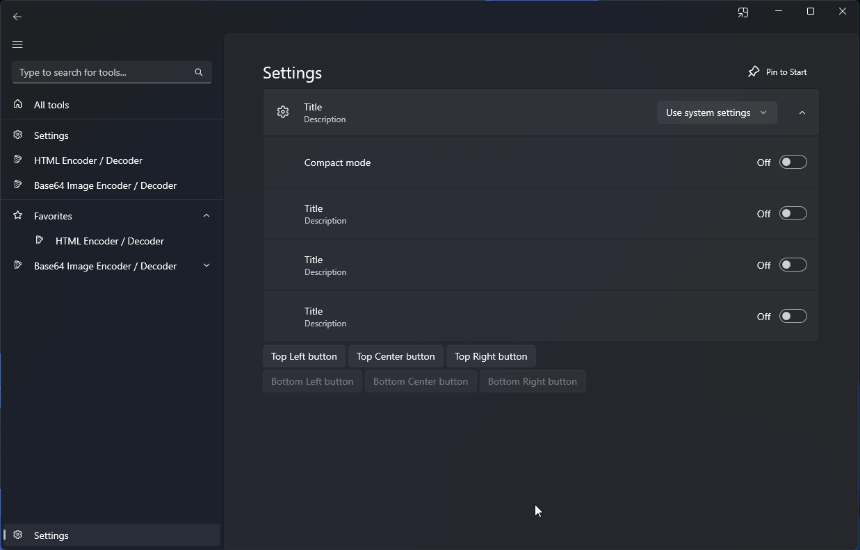 Wasted screen space · Issue #678 · DevToys-app/DevToys · GitHub Wasted screen space · Issue #678 · DevToys-app/DevToys · GitHub