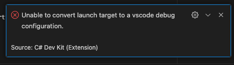 [BUG] Unable to start debugging a fresh MAUI project on MacOS · Issue #244 · microsoft/vscode ...