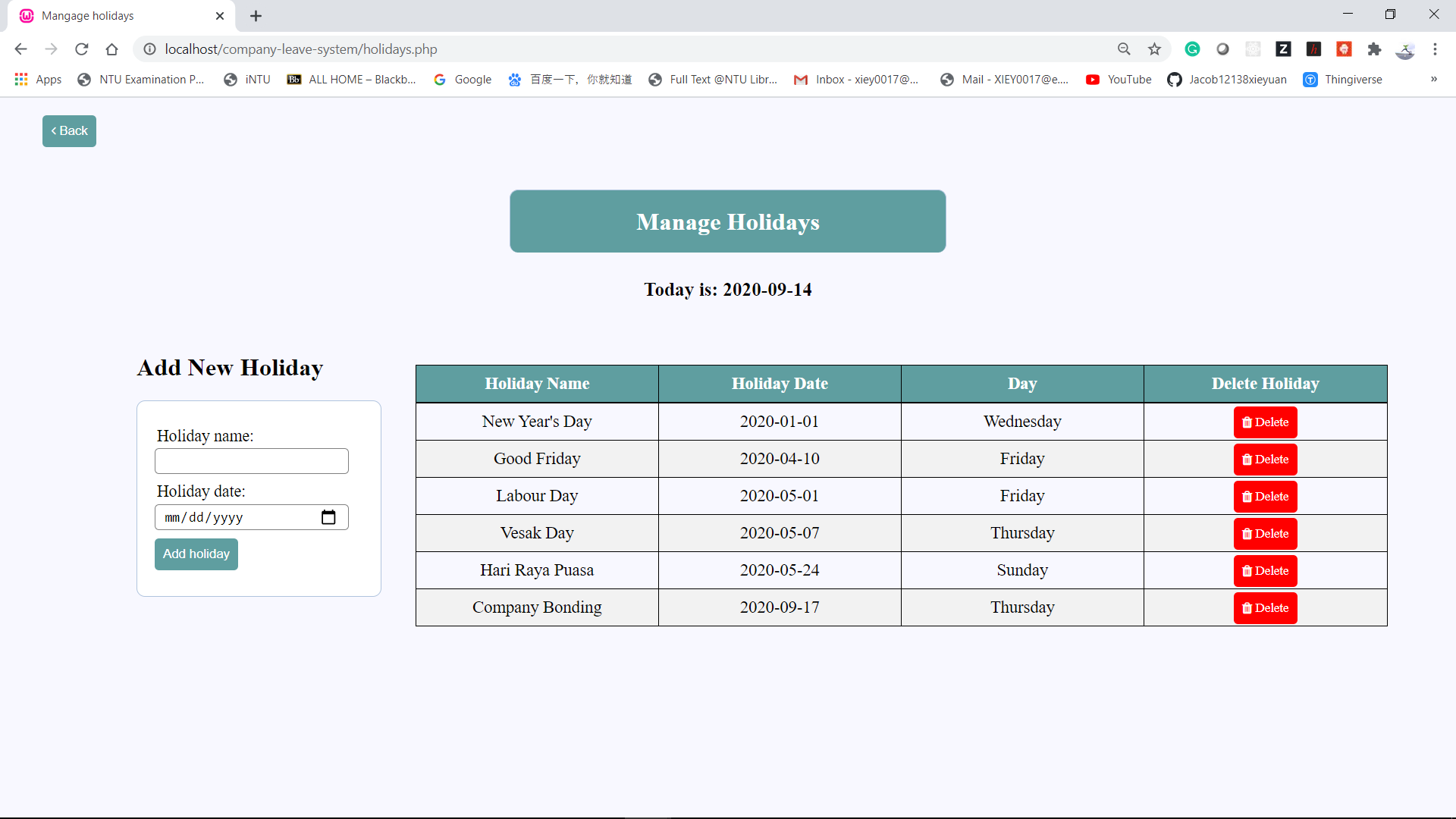 GitHub - Jacob12138xieyuan/Company-Leave-System