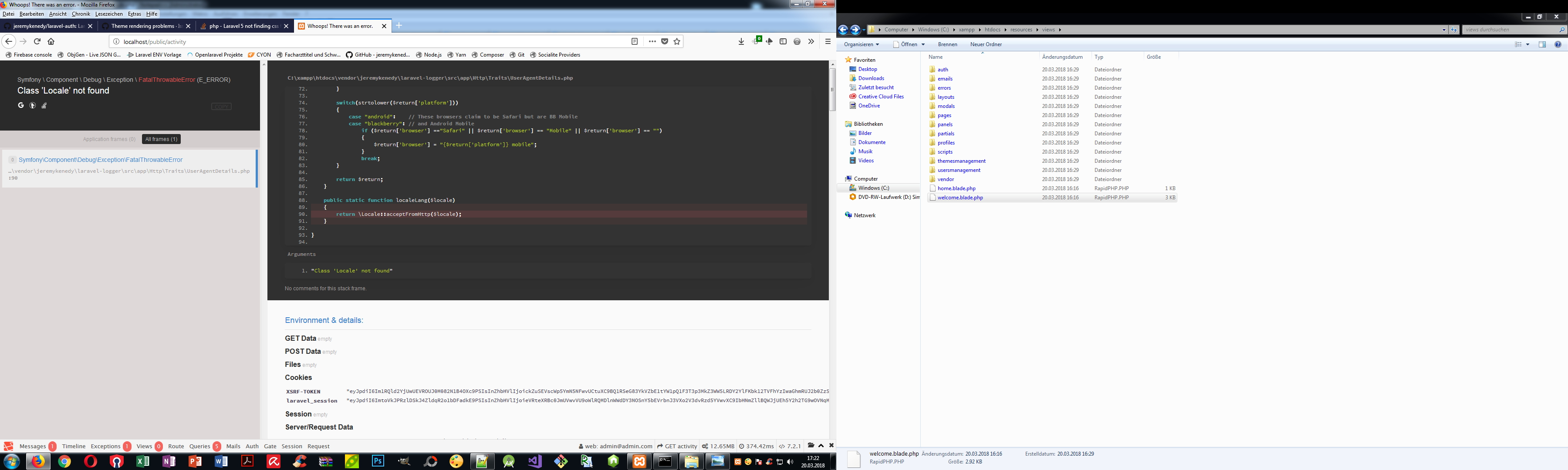 Theme rendering problems · Issue #128 · jeremykenedy/laravel-auth · GitHub