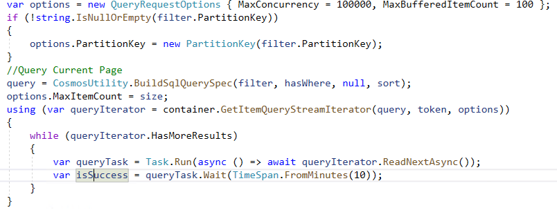 Frequent page queries cause memory leaks · Issue #2254 · Azure/azure-cosmos-dotnet-v3 · GitHub