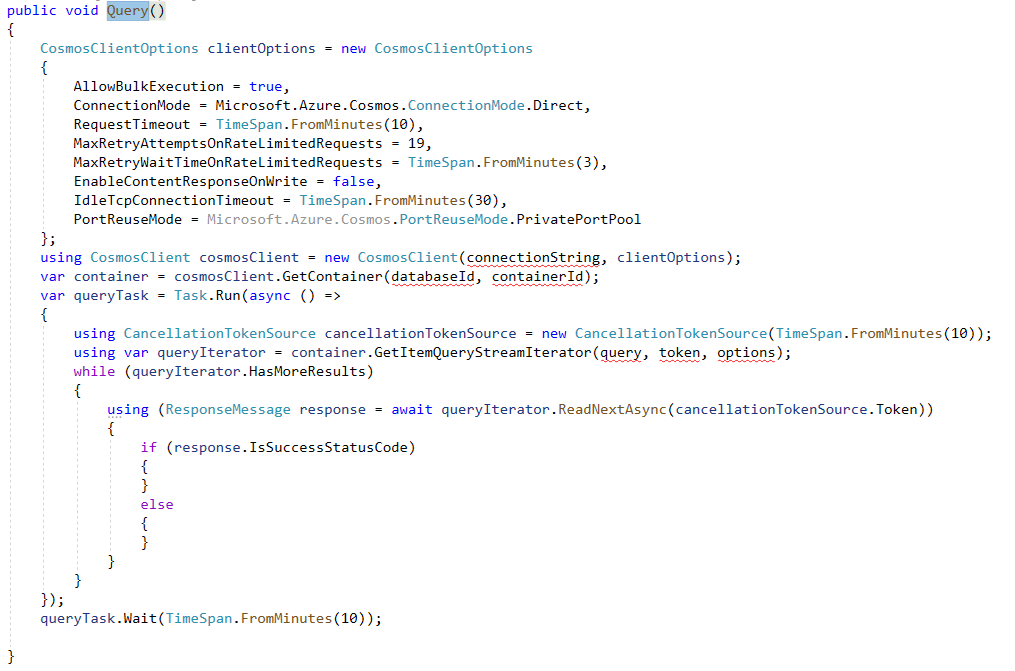 Hang about query multiple partition in SDK 3.17 · Issue #2486 · Azure ...