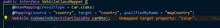 Using Subclassmapping And Mapping Throws No Write Accessor Error · Issue 3090 · Mapstruct