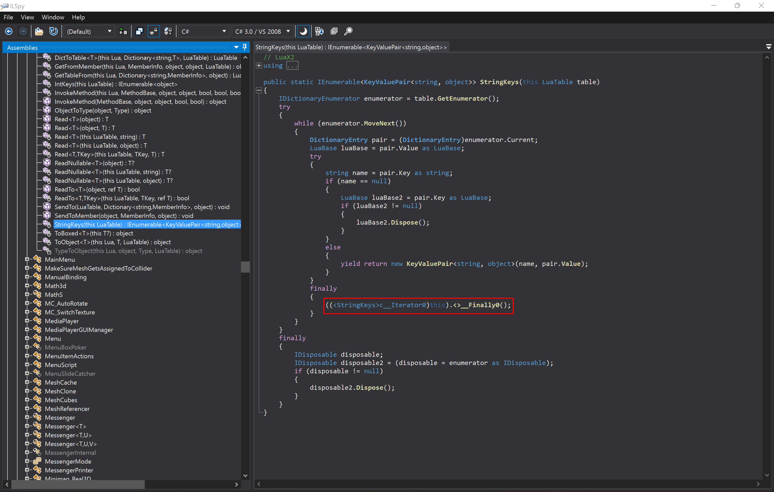 Some C#3 restrictions are ignored and slight fail on an IEnumerable ...