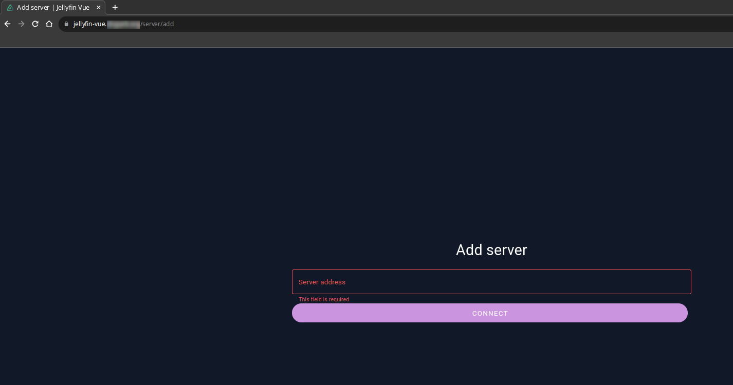 DEFAULT_SERVERS in docker container not taken at first site visit · Issue #2117 · jellyfin ...