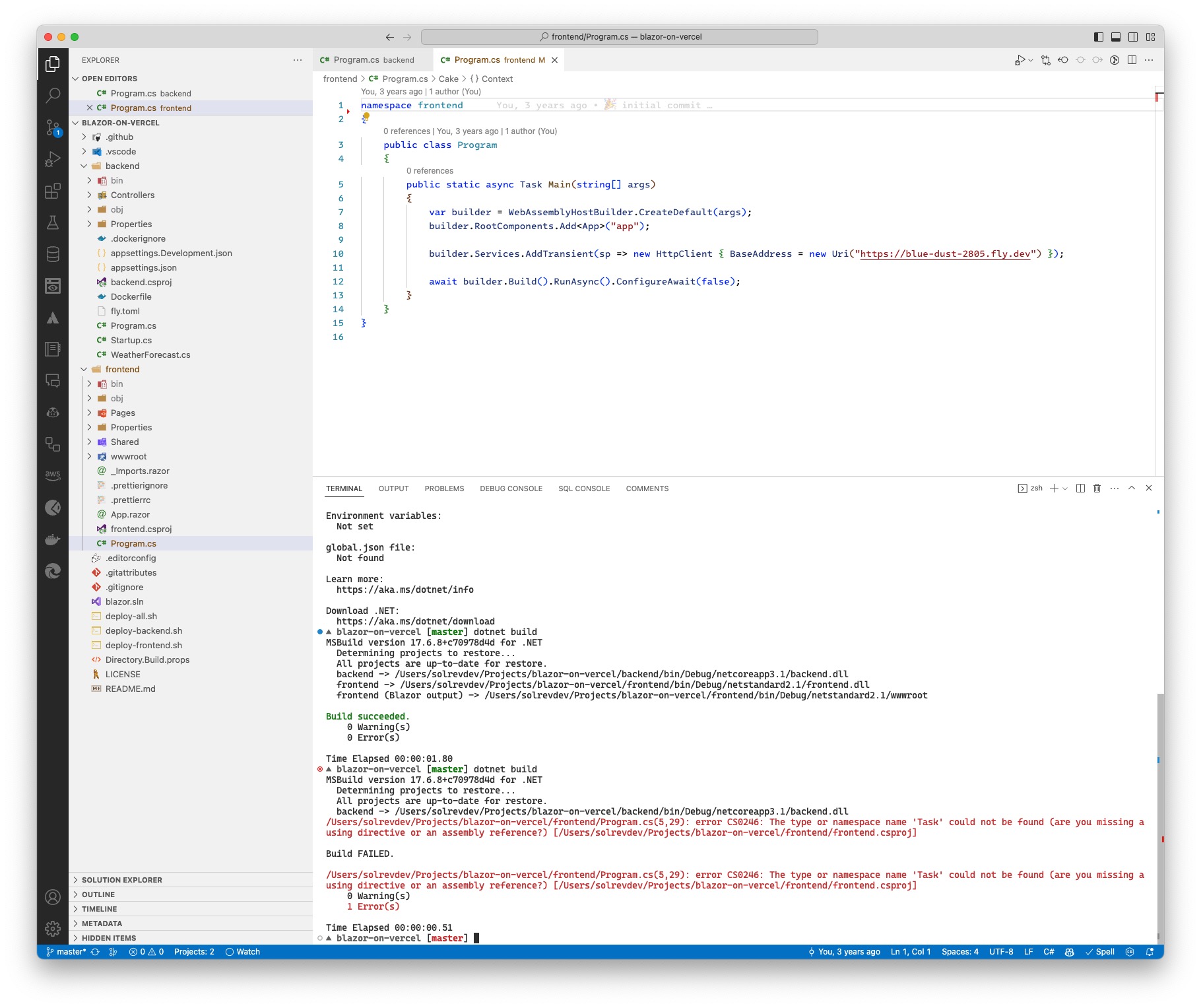 C# DevKit suggests refactorings that break build/don't compile · Issue #305 · microsoft/vscode ...