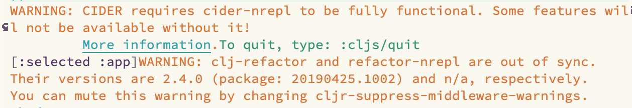 what's the difference between 'lein shadow watch app' and 'shadow-cljs ...