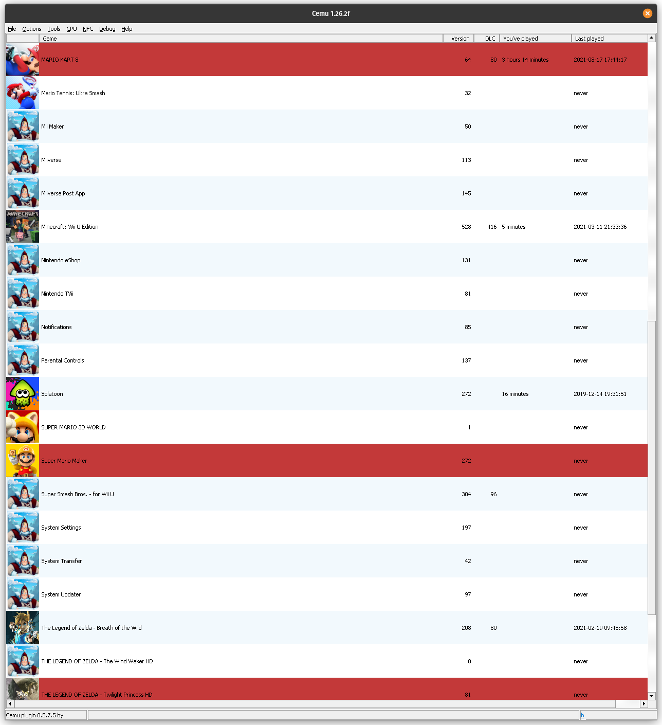 20 Missing Games In List · Issue 757 · Cemu Projectcemu · Github