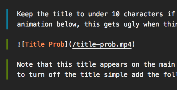 Embedded HTML5 Video from Markdown Image Link with Video Suffixes · Issue #870 · vuejs/vuepress ...