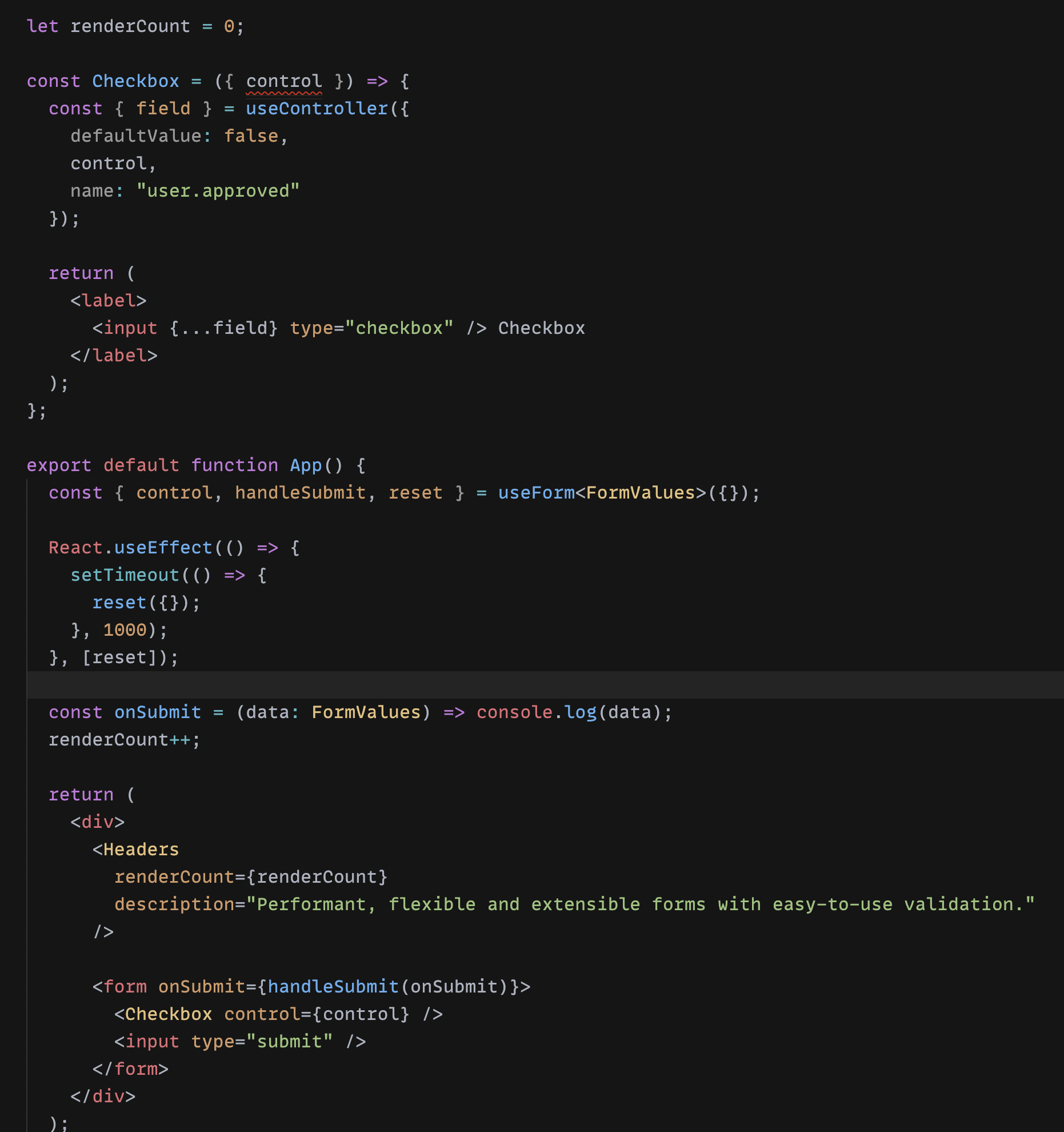 Issue Defaultvalue Of `false` Will Always Return Undefined For Checkboxes · Issue 7337 · React