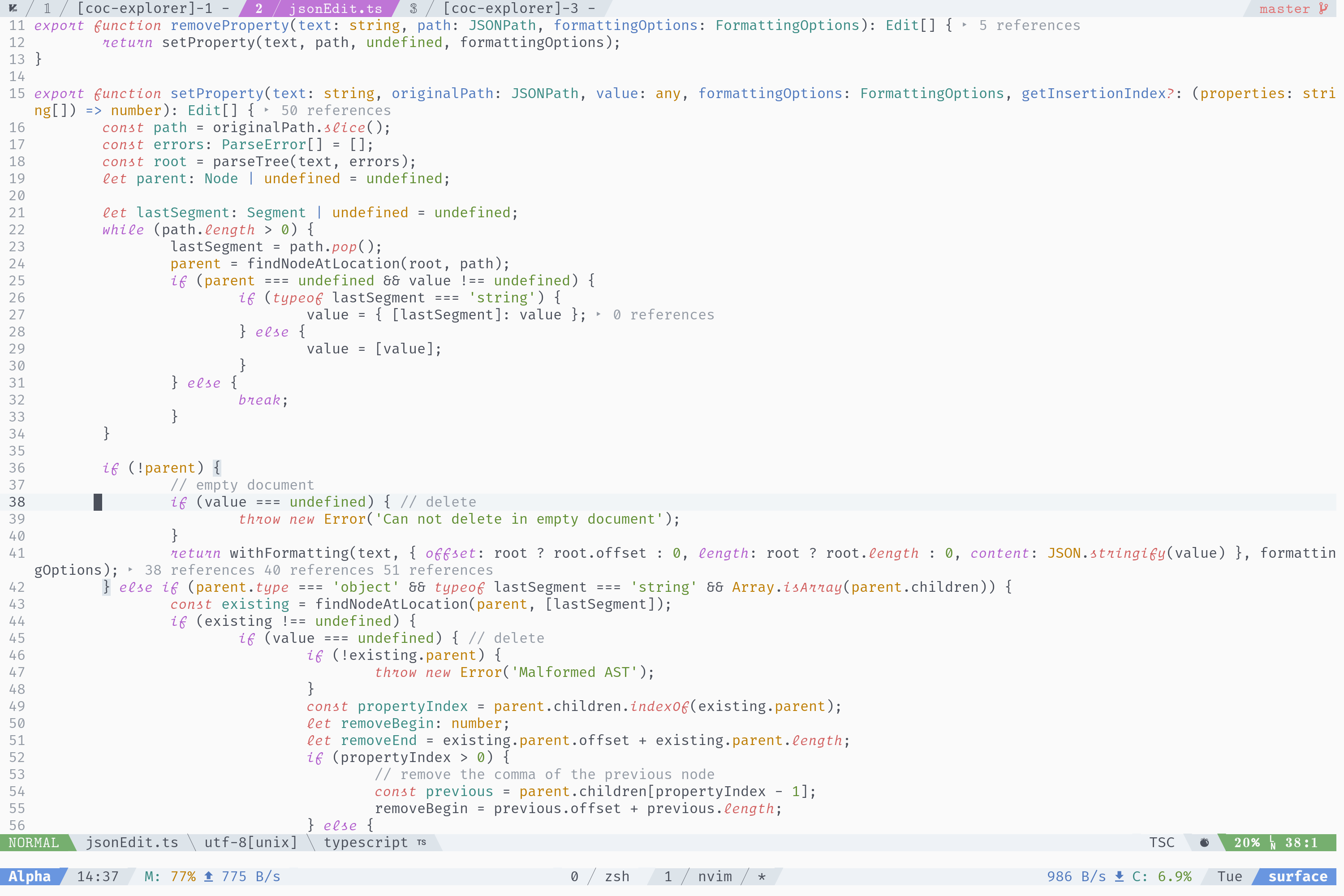 GitHub - sainnhe/edge: Clean & Elegant Color Scheme for Vim, Zsh and Terminal Emulators