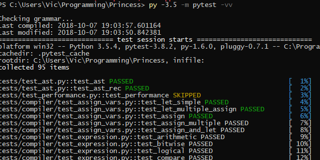 Test report losing colors · Issue #4084 · pytest-dev/pytest · GitHub