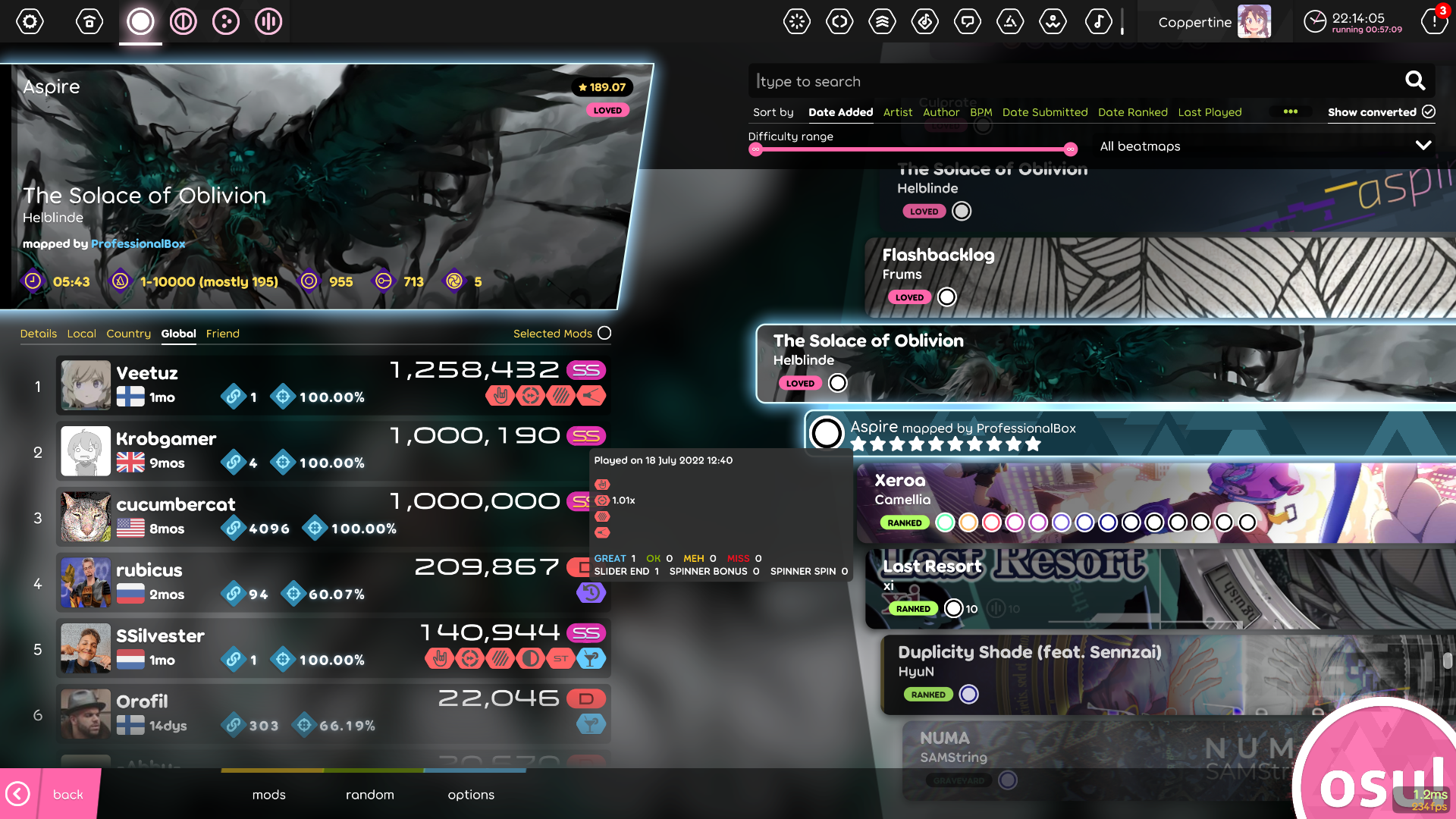 leaderboard scores seem broken · ppy osu · Discussion #20058 · GitHub