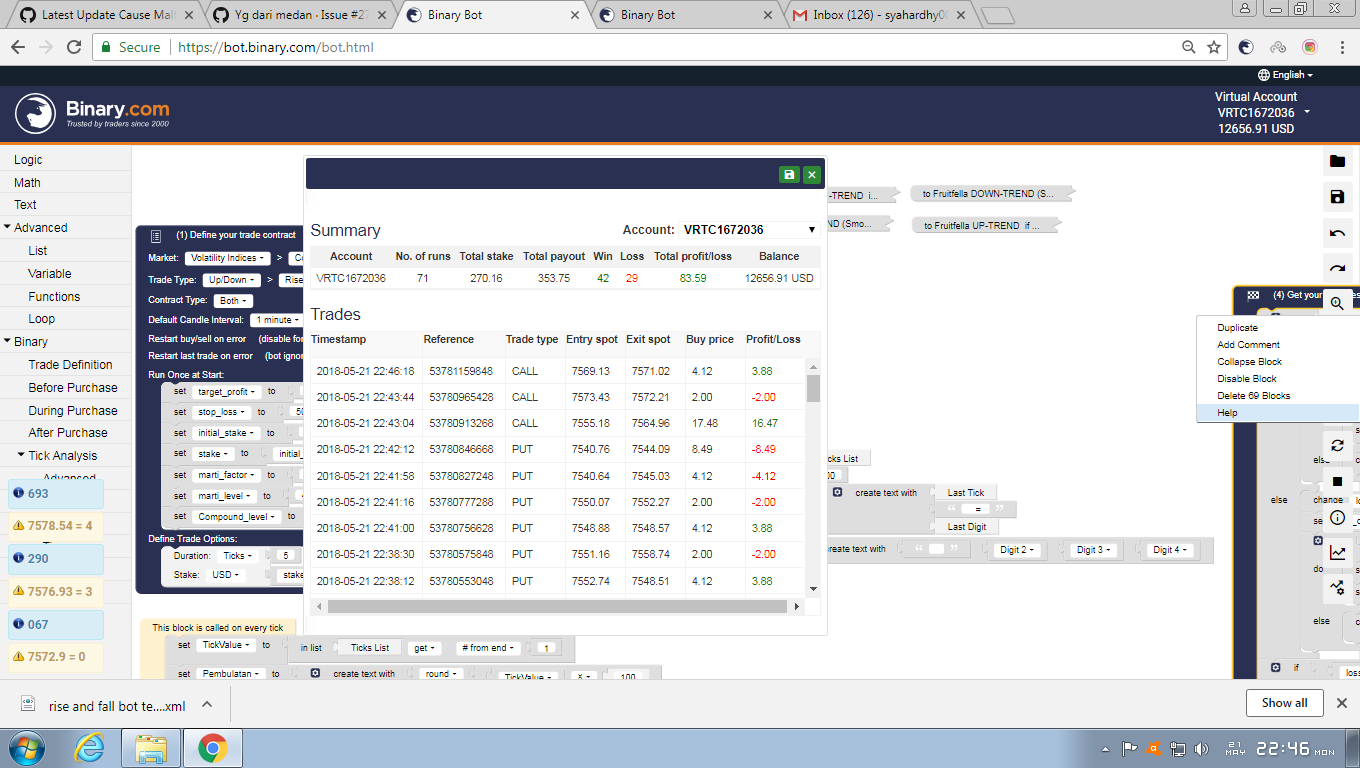 Latest Update Cause Malfunctions · Issue #715 · binary-com/binary-bot ...