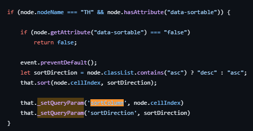Way to name a the sortColumn property? · Issue #45 · jstable/JSTable · GitHub