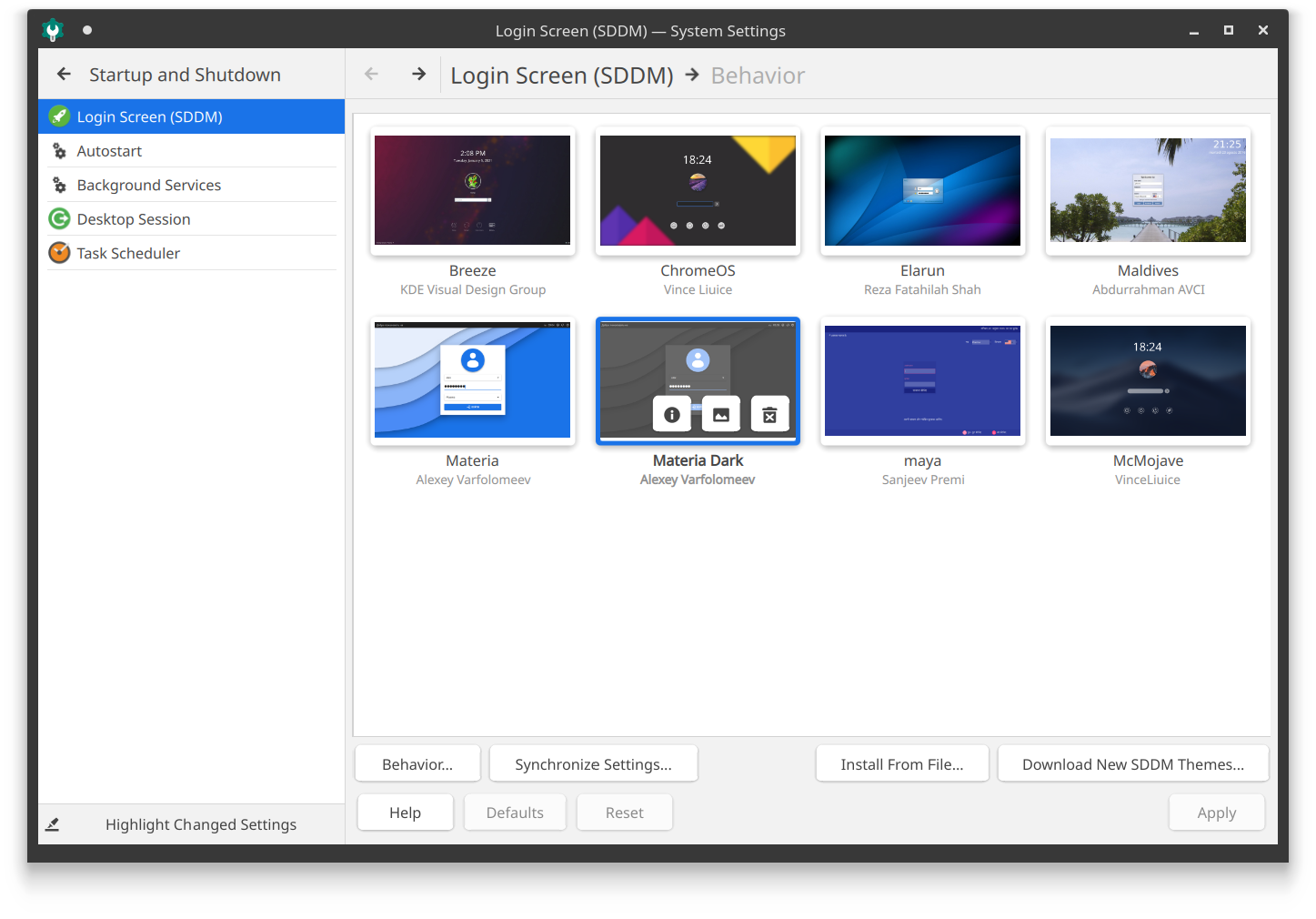 SDDM Theme cant choose desktop schemas properly · Issue #105 · PapirusDevelopmentTeam/materia ...
