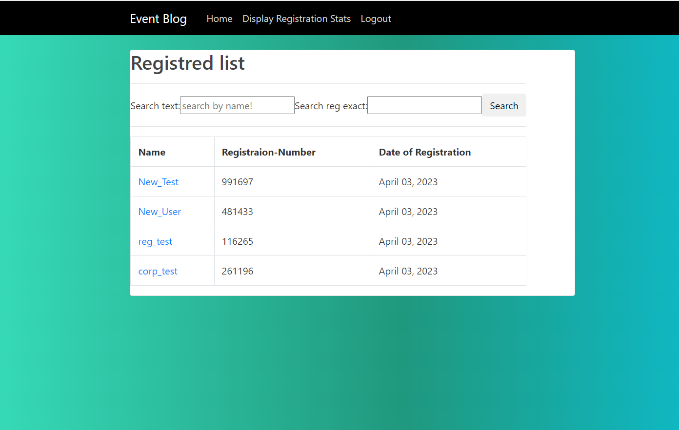 GitHub - Aditya-sairam/Event-Management: A Web App that lets ogranizations manage event bookings ...
