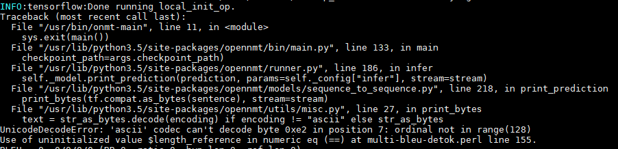 Error Of Empty Lines Caused By R In The Tutorial Of Transformer · Issue 108 · Opennmt