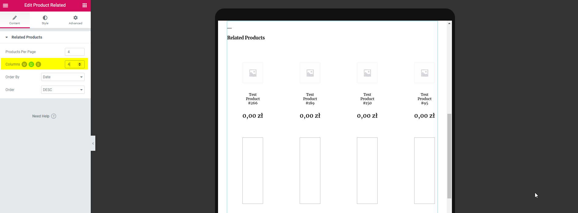 Bug After v2.5.13 Update: Broken Woocommerce number of columns in the grid view on Desktop ...